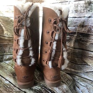 Women Ugg Boots Lace Up Back on Poshmark